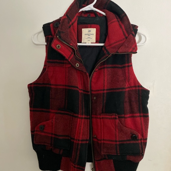 Heritage 1981 | Jackets & Coats | Buffalo Plaid Womens Vest | Poshmark